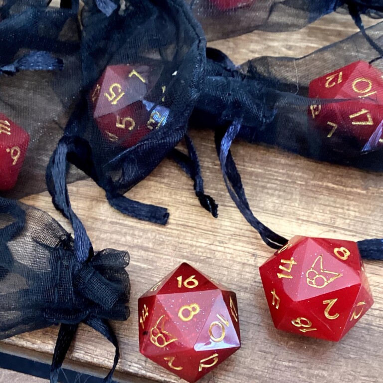 Dado de 20 Faces – Capirotinho – Capirotinho